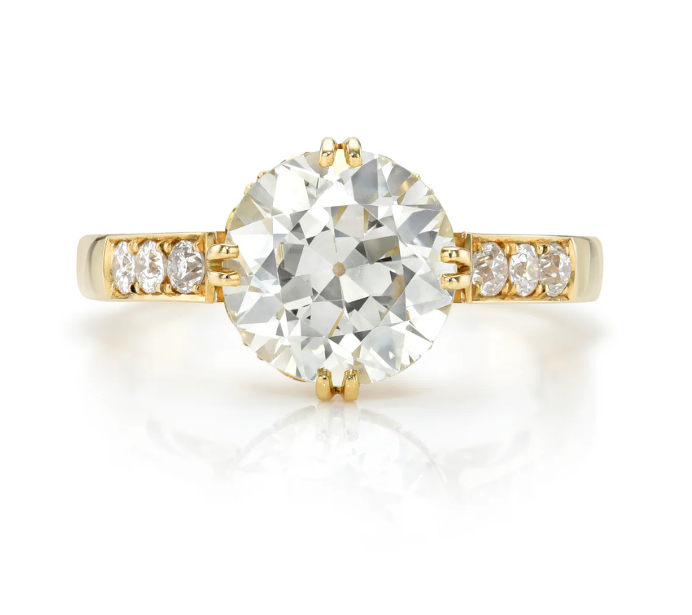 Clarissa Diamond Engagement Ring – https://dcjltd.com/