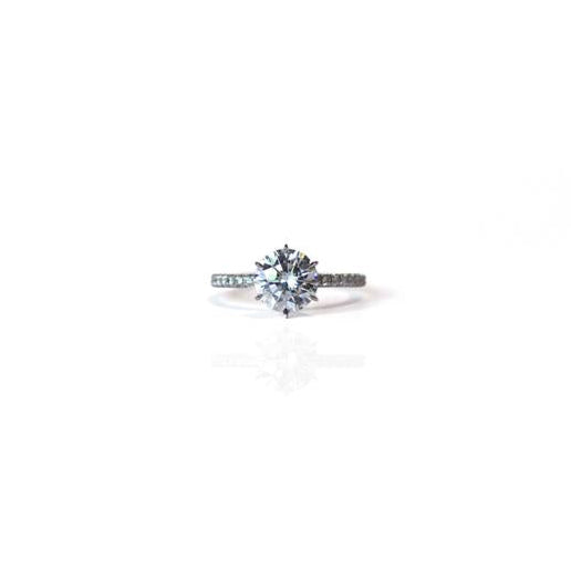 Signature 6-prong Diamond Semi-Mount Engagement Ring – https://dcjltd.com/